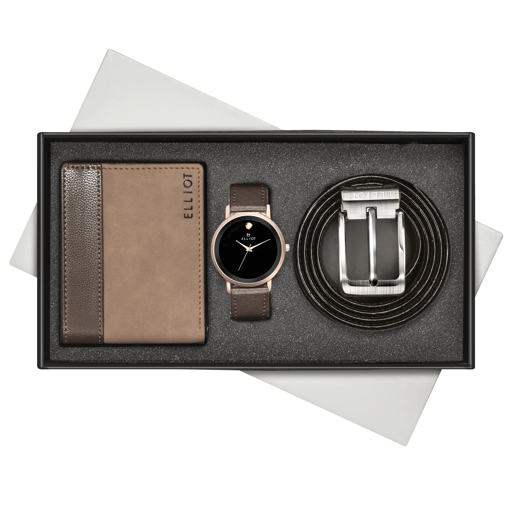 Elegant Brown 3-in-1 Men’s Gift set | Corporate Gift